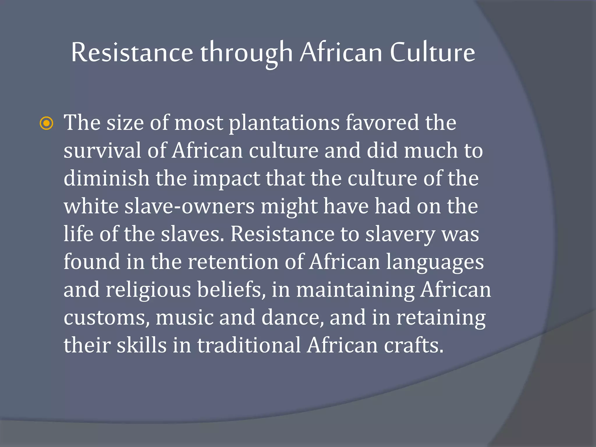 Slave resistance | PPTX