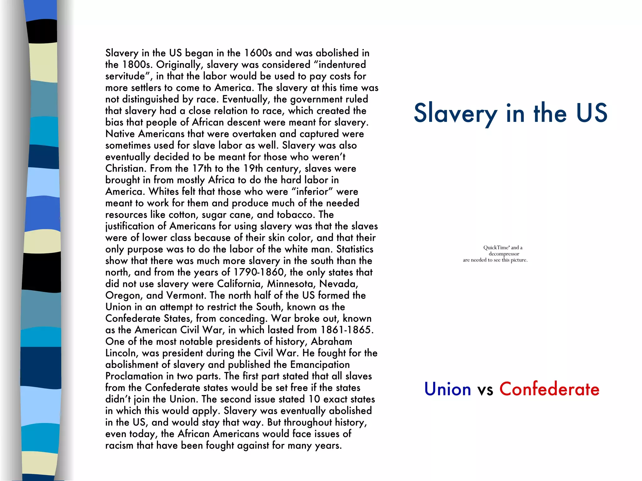 Slavery Throughout History | PPT