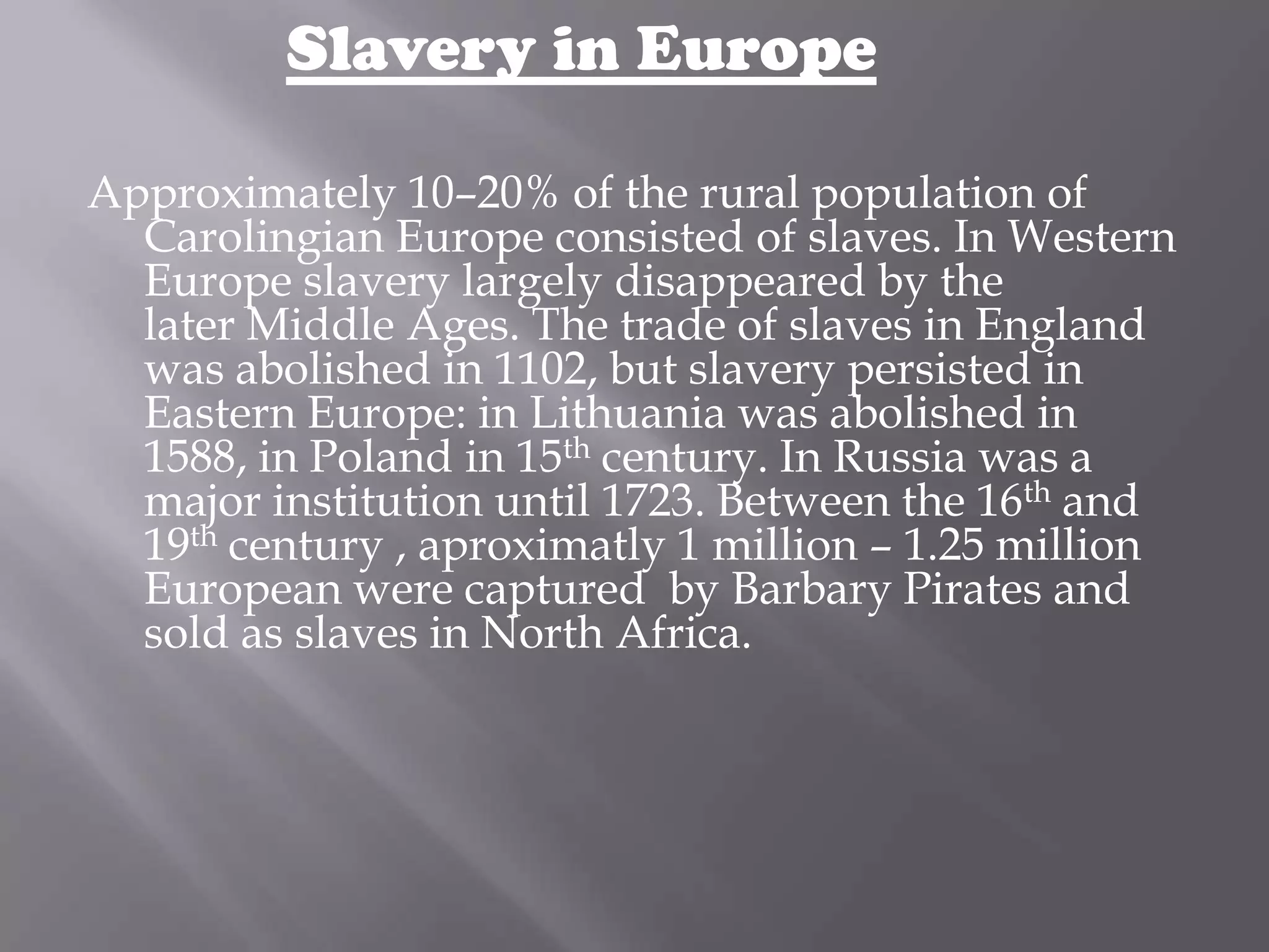 Slavery | PPT