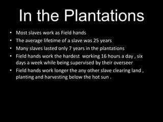 Slavery | PPTX
