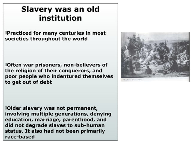 Slavery in Colonial America | PPT