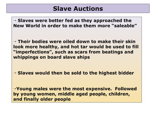 Slavery in Colonial America | PPT