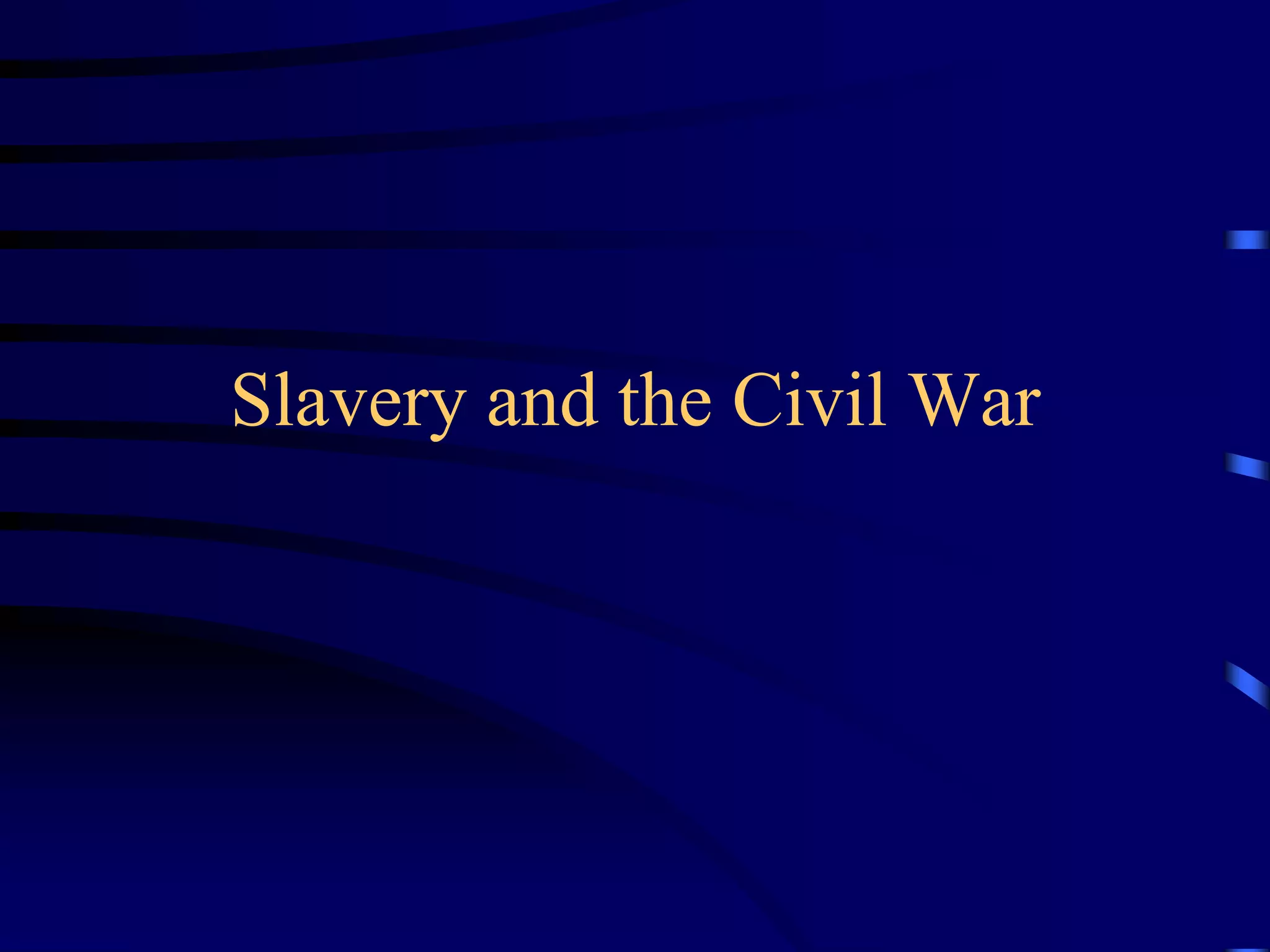 Slavery: Brief Introduction | PPT