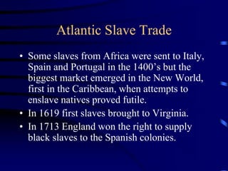 Slavery: Brief Introduction | PPT