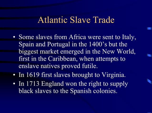 Slavery: Brief Introduction | PPT