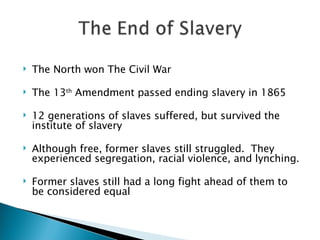 Slavery in America | PPT
