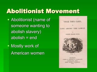 Slavery And Abolition Power Point | PPT | Crime & Harmful Acts to ...