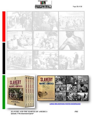 Slavery and the making of america, pbs | PDF