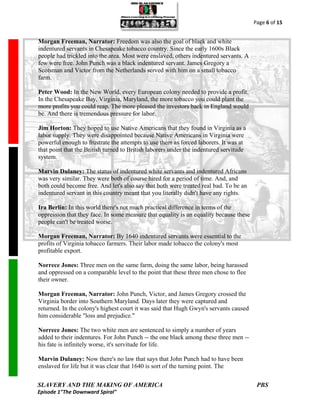 Slavery and the making of america, pbs | PDF