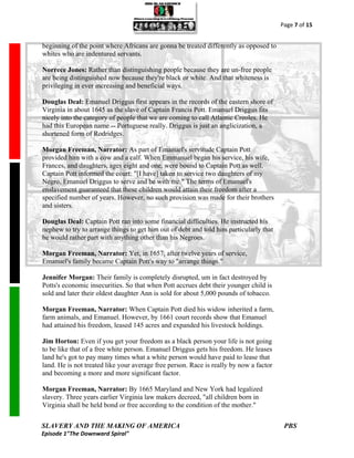 Slavery and the making of america, pbs | PDF