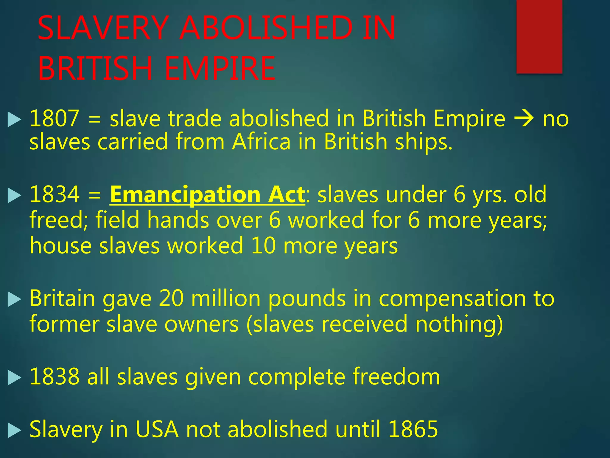 Slavery and Triangular Trade notes.ppt