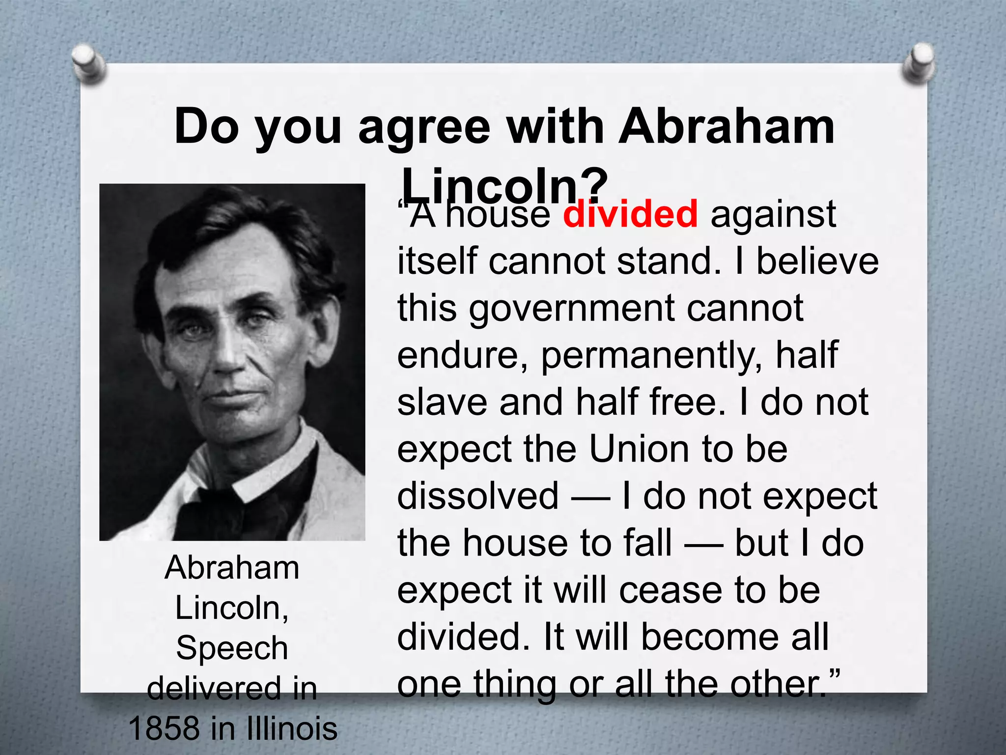 Slavery compromises | PPTX