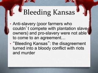 Slavery compromises | PPTX