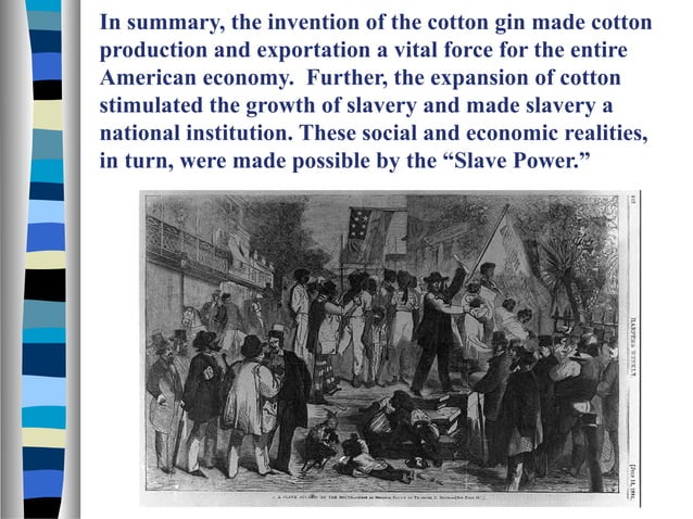 Slavery cotton ppt section 8 2 updated | PPT | Crime & Harmful Acts to ...
