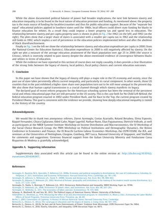 Slavery, education, and inequality. Graziella Bertocchi & Arcangelo ...