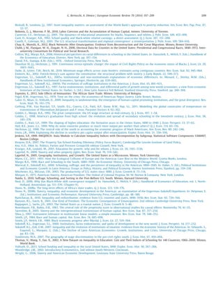 Slavery, education, and inequality. Graziella Bertocchi & Arcangelo ...