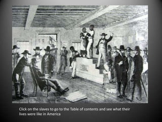 Slavery in america | PPTX