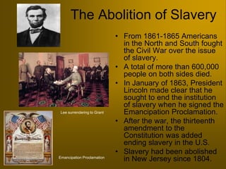 Power point about Slavery In America 1609-186 | PPT