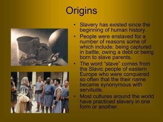 Power point about Slavery In America 1609-186 | PPT