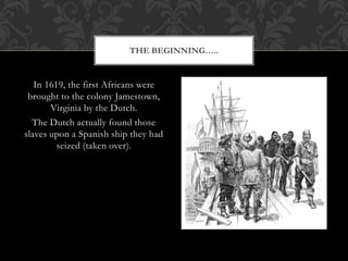 Slavery in america (1) | PPTX