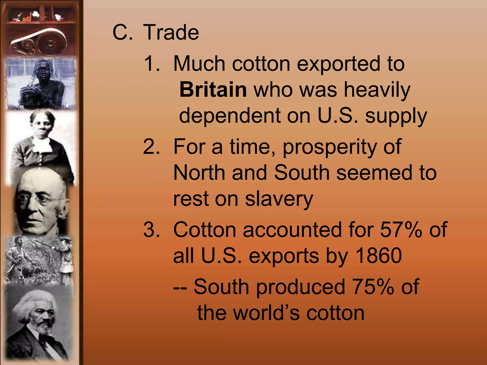 Slavery in antebellum america | PPTX