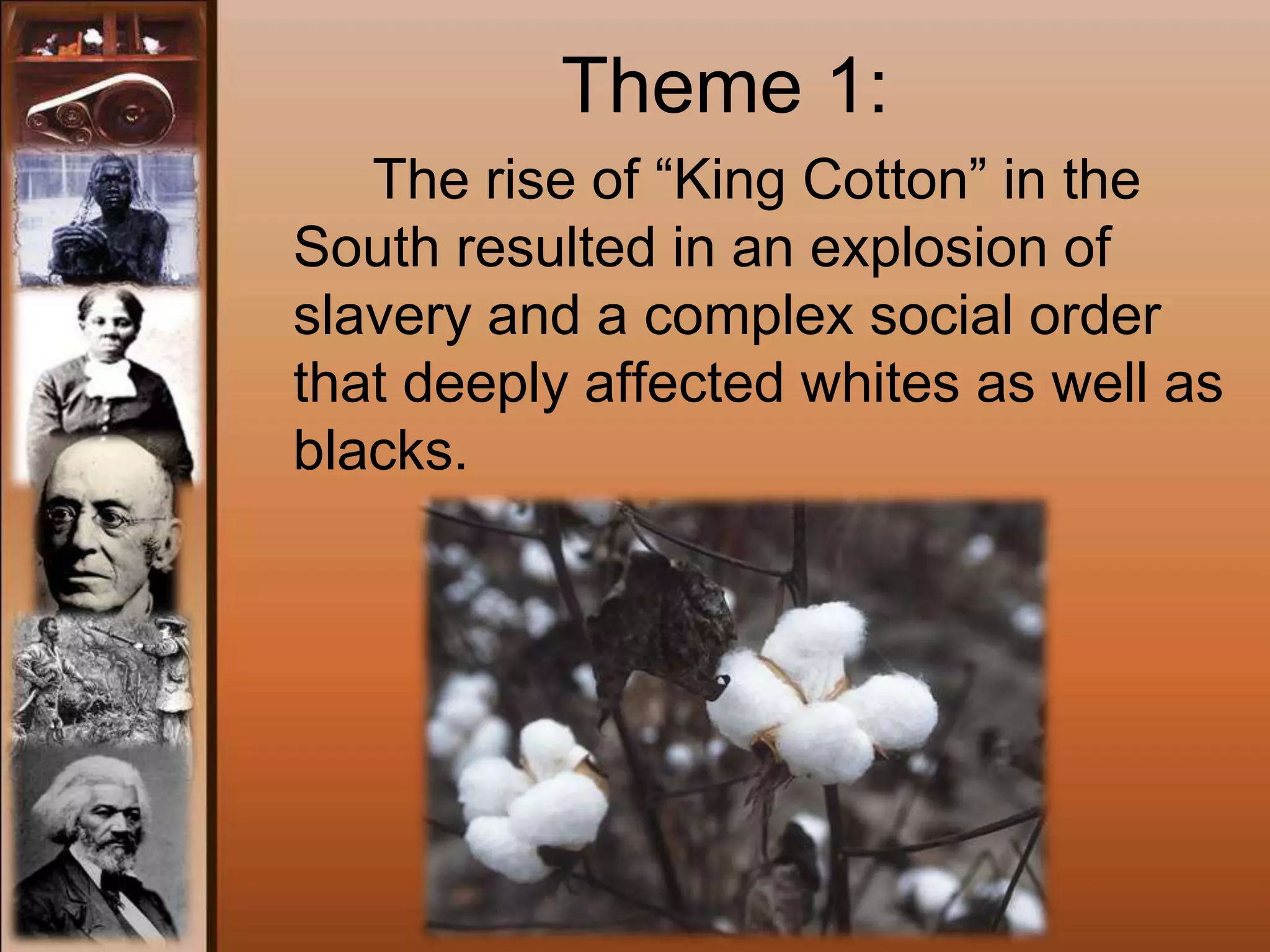 Slavery in antebellum america | PPTX