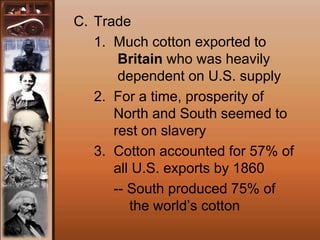 Slavery in antebellum america | PPTX