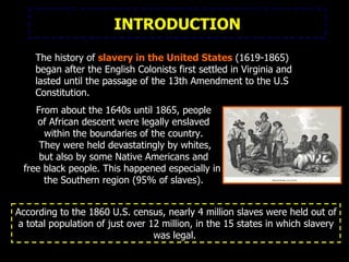 Slavery in the united states | PPT