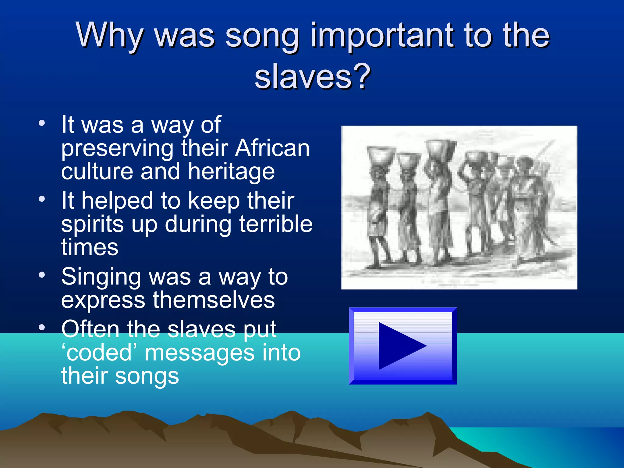 Slavery music | PPT