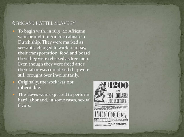 Slavery power point presentation | PPTX | Crime & Harmful Acts to ...