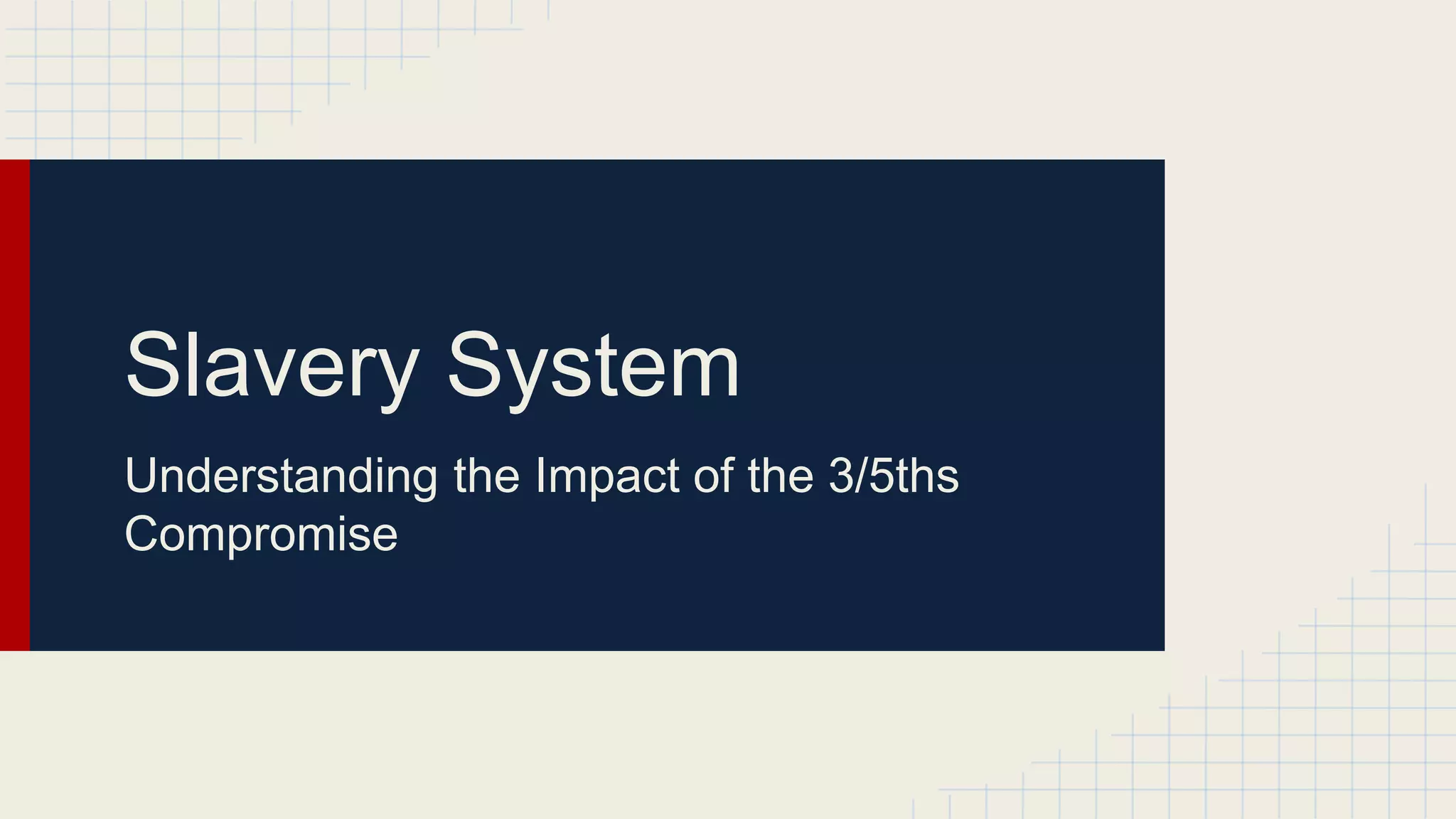 Slavery System 2019 | PPT