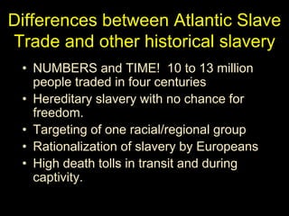 Slavery then and now | PPTX