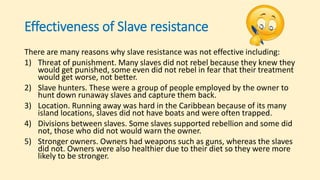 Slave resistance | PPTX