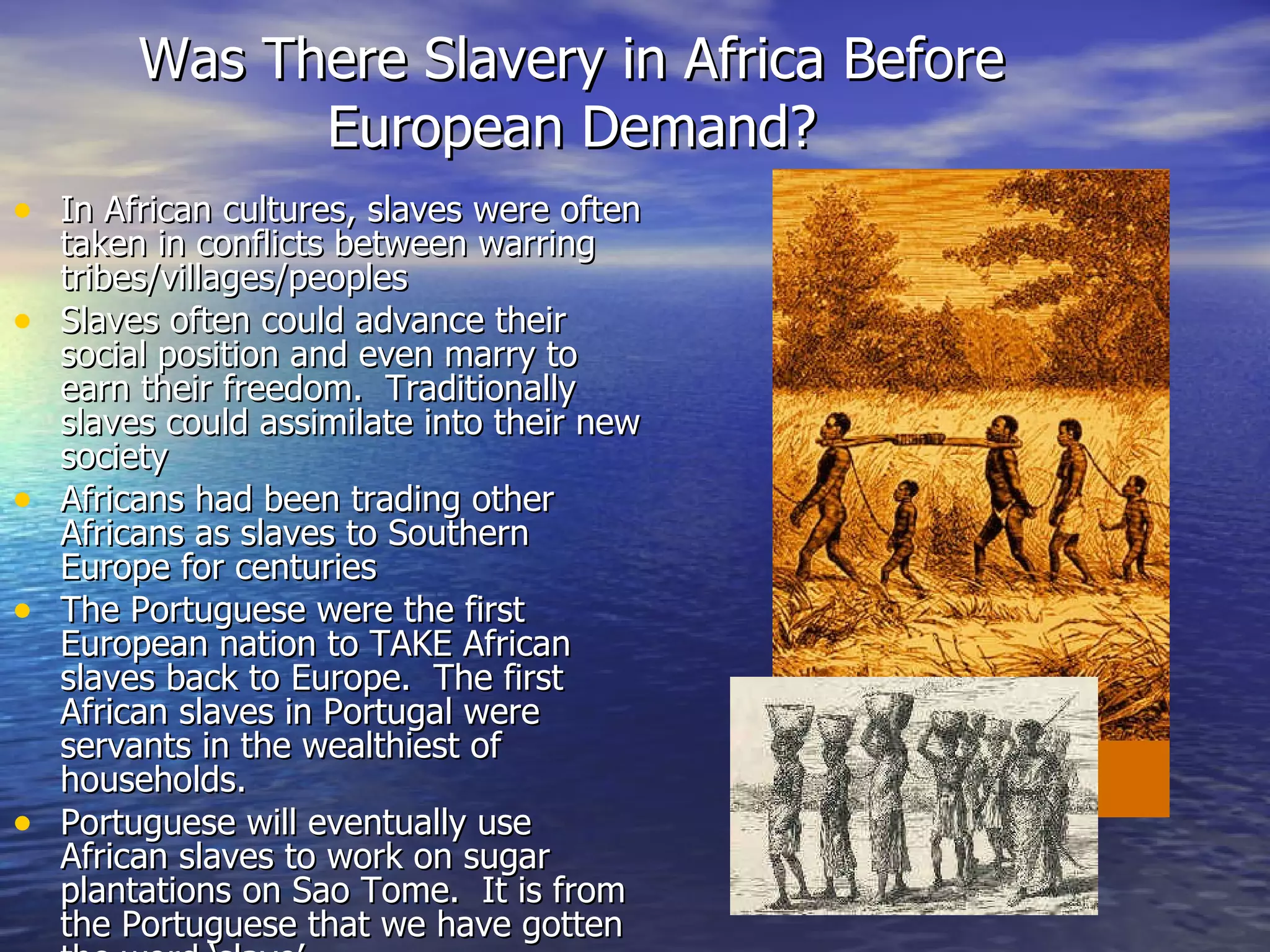 Slave trade, afst | PPT