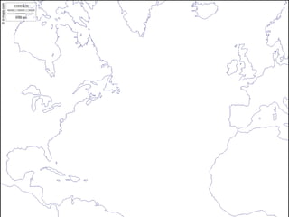 Blank Triangular Trade Map