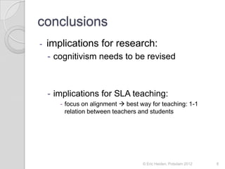 SLA - Alignment and Interaction | PPSX