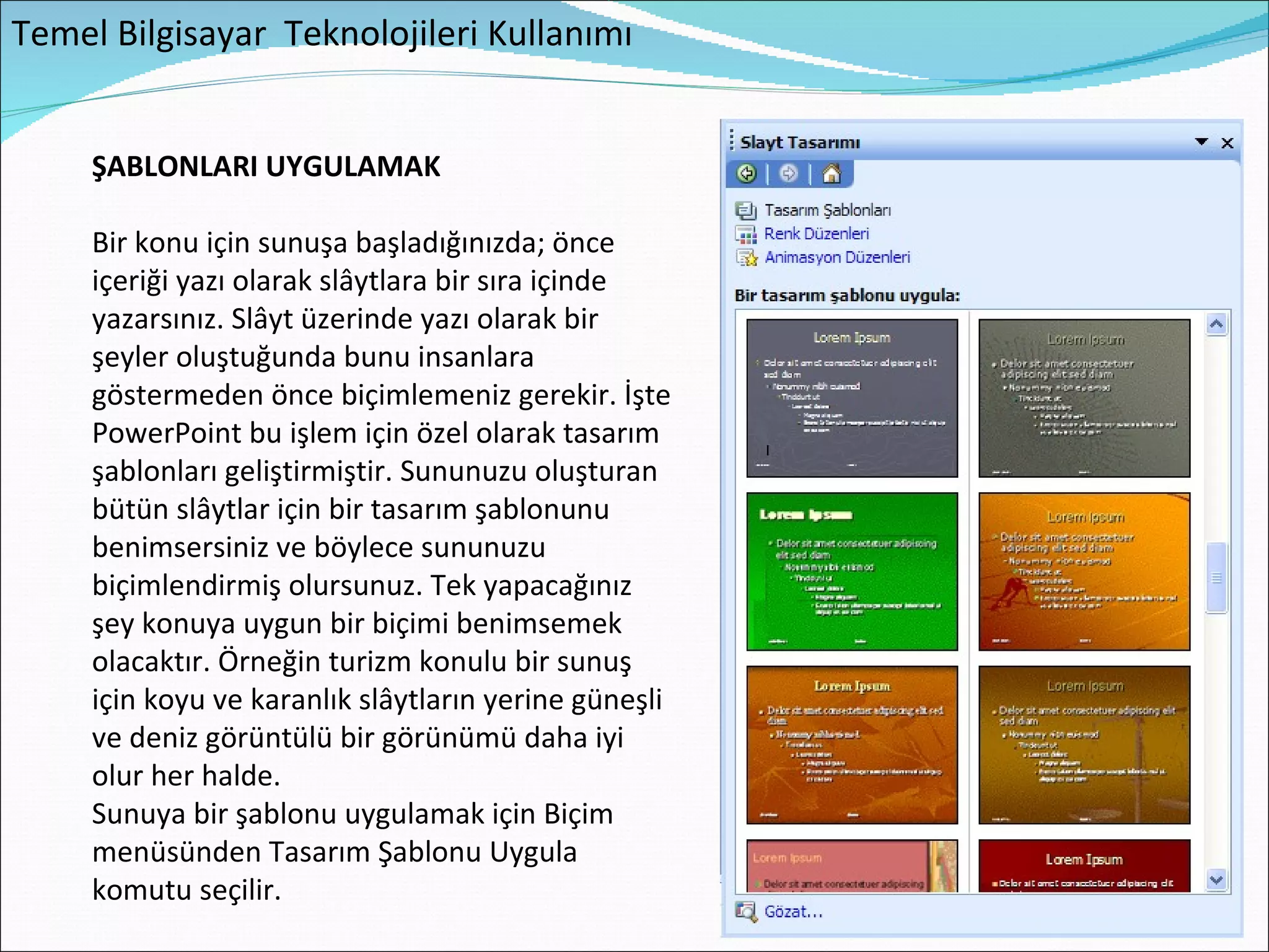 Slayt hazırlama | PPT
