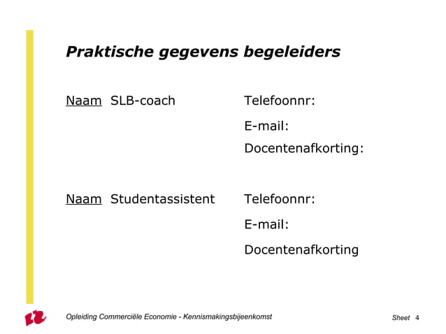 Slb Kennismaking | PPT | Free Download