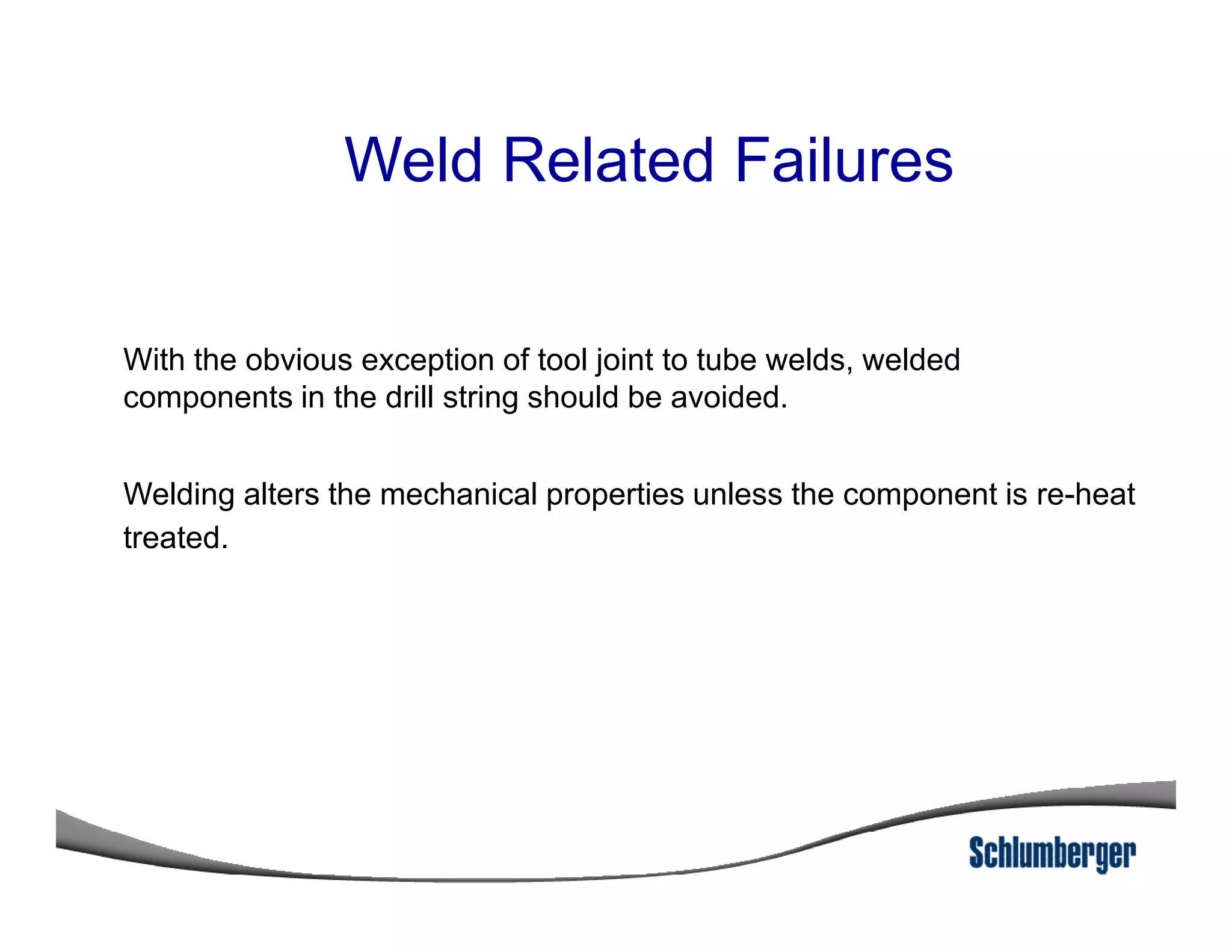 Slb drill string-failure | PDF