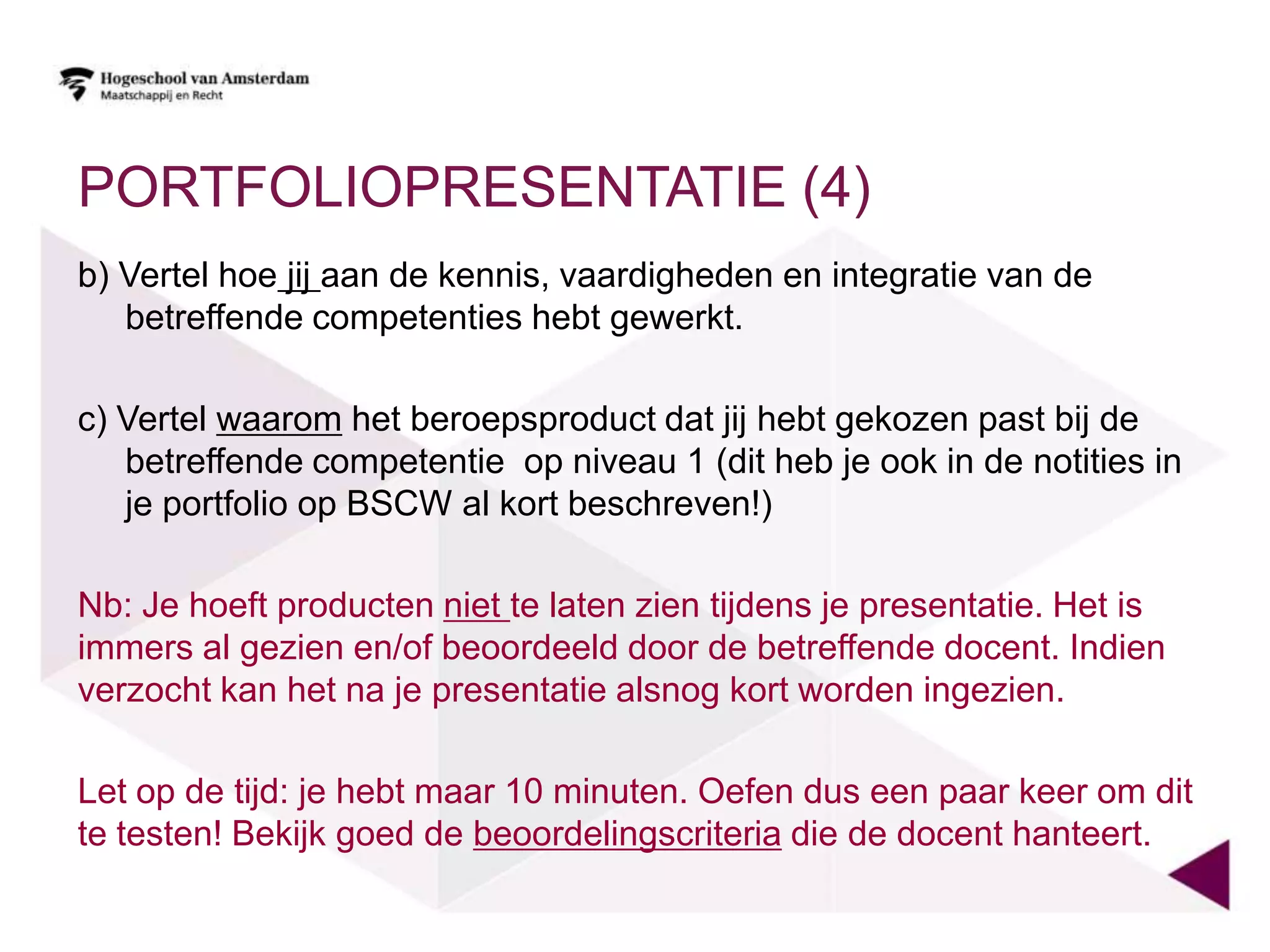 Slb jaar 1 blok 4 | PPTX