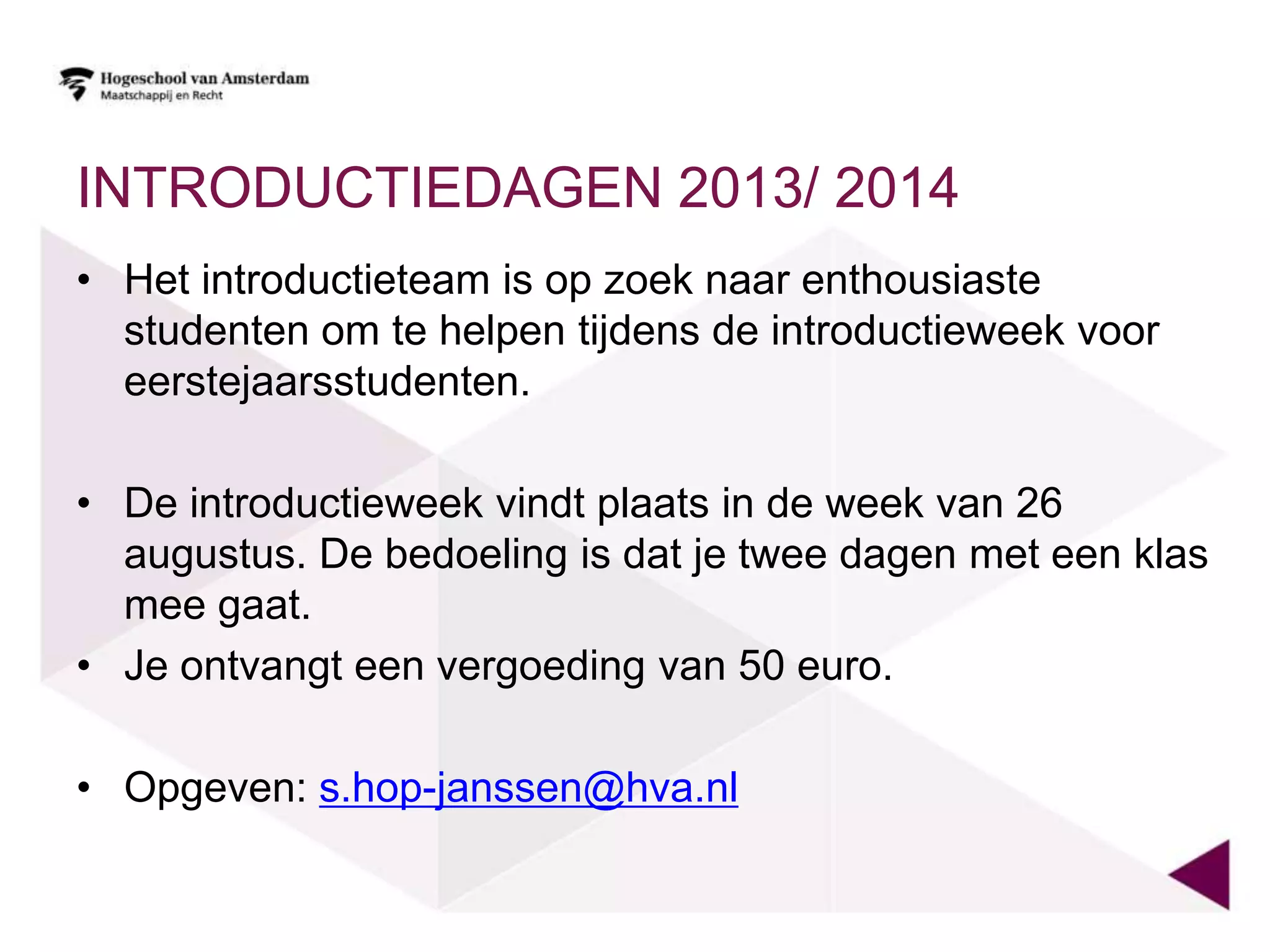 Slb jaar 1 blok 4 | PPTX