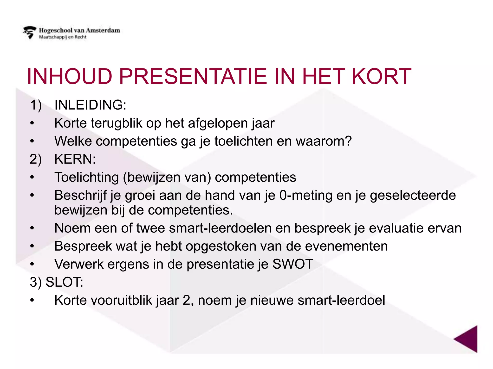 Slb jaar 1 blok 4 | PPTX