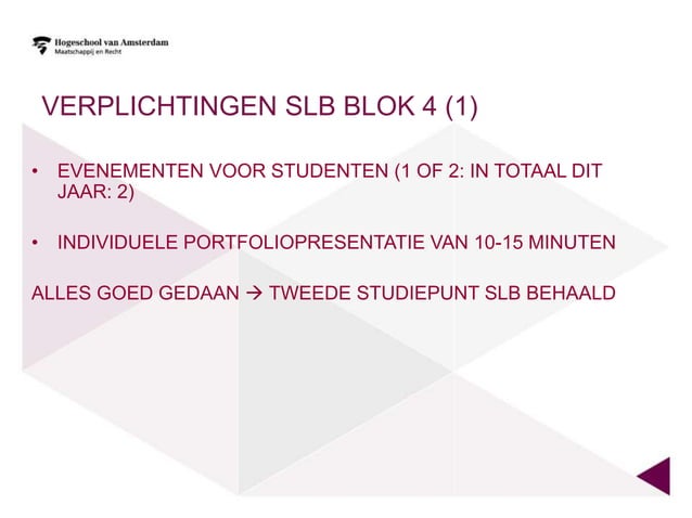 Slb jaar 1 blok 4 | PPTX | Educational Assessment | Education