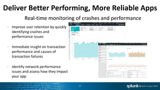 Splunk MINT for Mobile Intelligence and Splunk App for Stream for ...