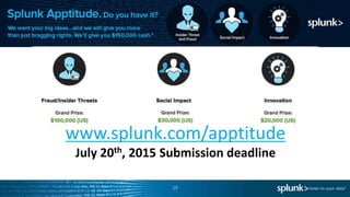 Splunk MINT for Mobile Intelligence and Splunk App for Stream for ...