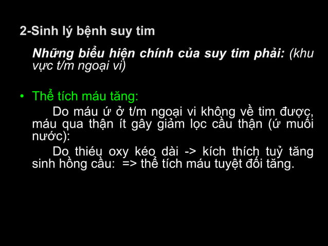 HVQY | Sinh lý bệnh | Tuần hoàn | PPT