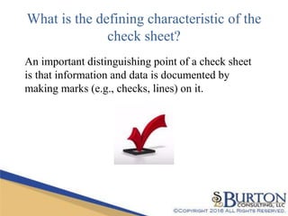 Lean: Understanding Check Sheets | PPT