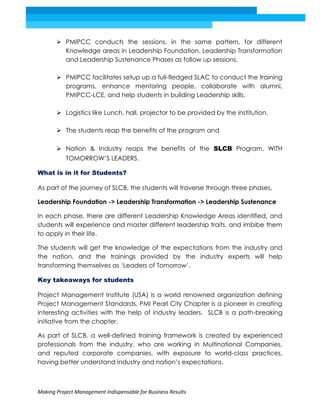SLCB Brochure | PDF