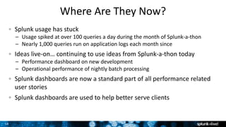 Driving Splunk Adoption and Proficiency | PPT