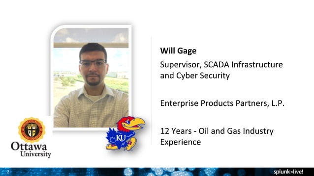 Managing SCADA Operations and Security with Splunk Enterprise | PPT